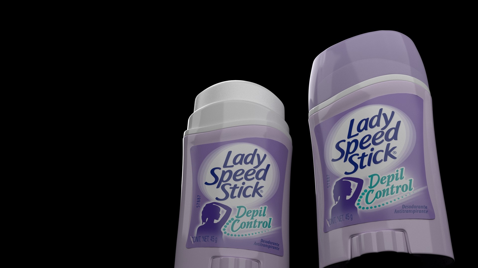 Lady Speed Stick Deodorant - Depil Control 3D Model - TurboSquid 2332869