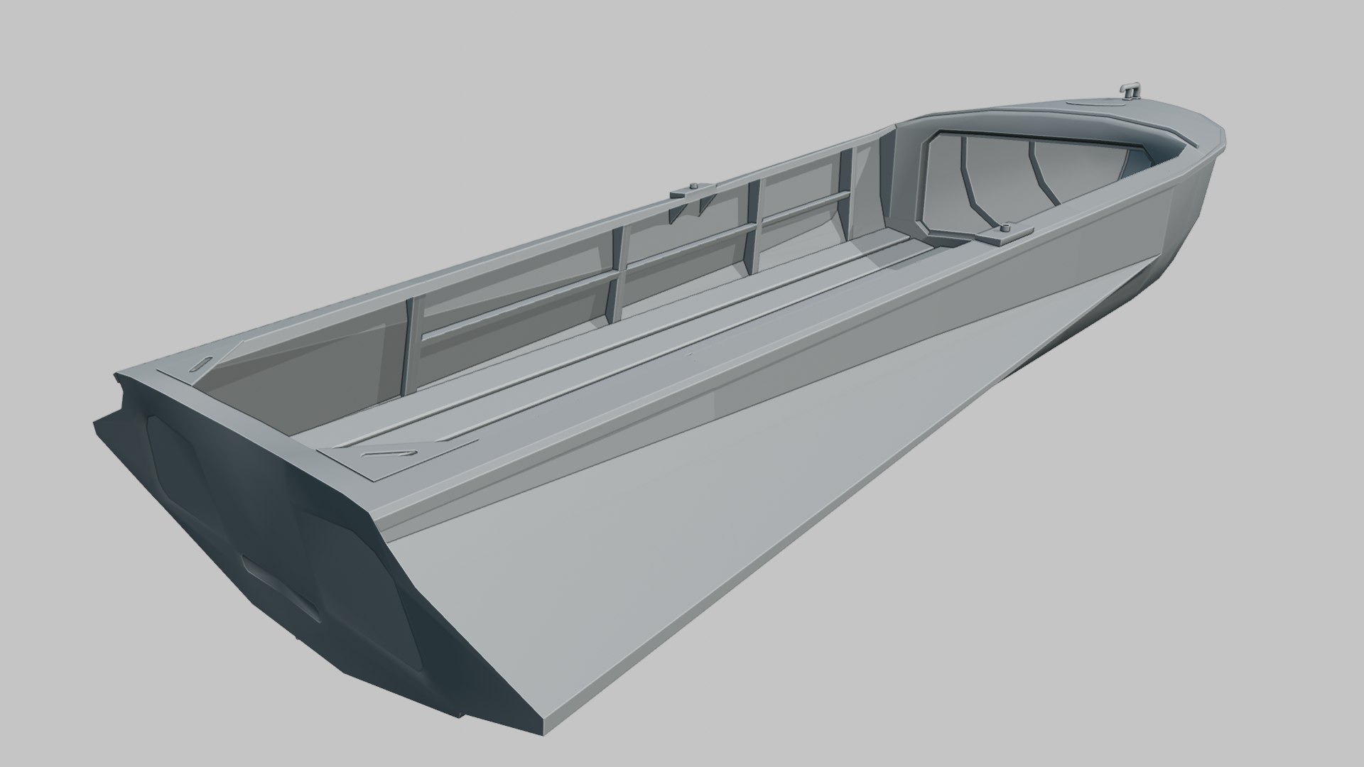 3D Five-Meter Motor Boat In Two Versions Model - TurboSquid 2200635