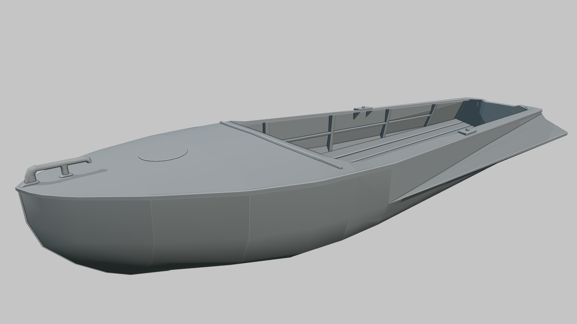 3D Five-Meter Motor Boat In Two Versions Model - TurboSquid 2200635