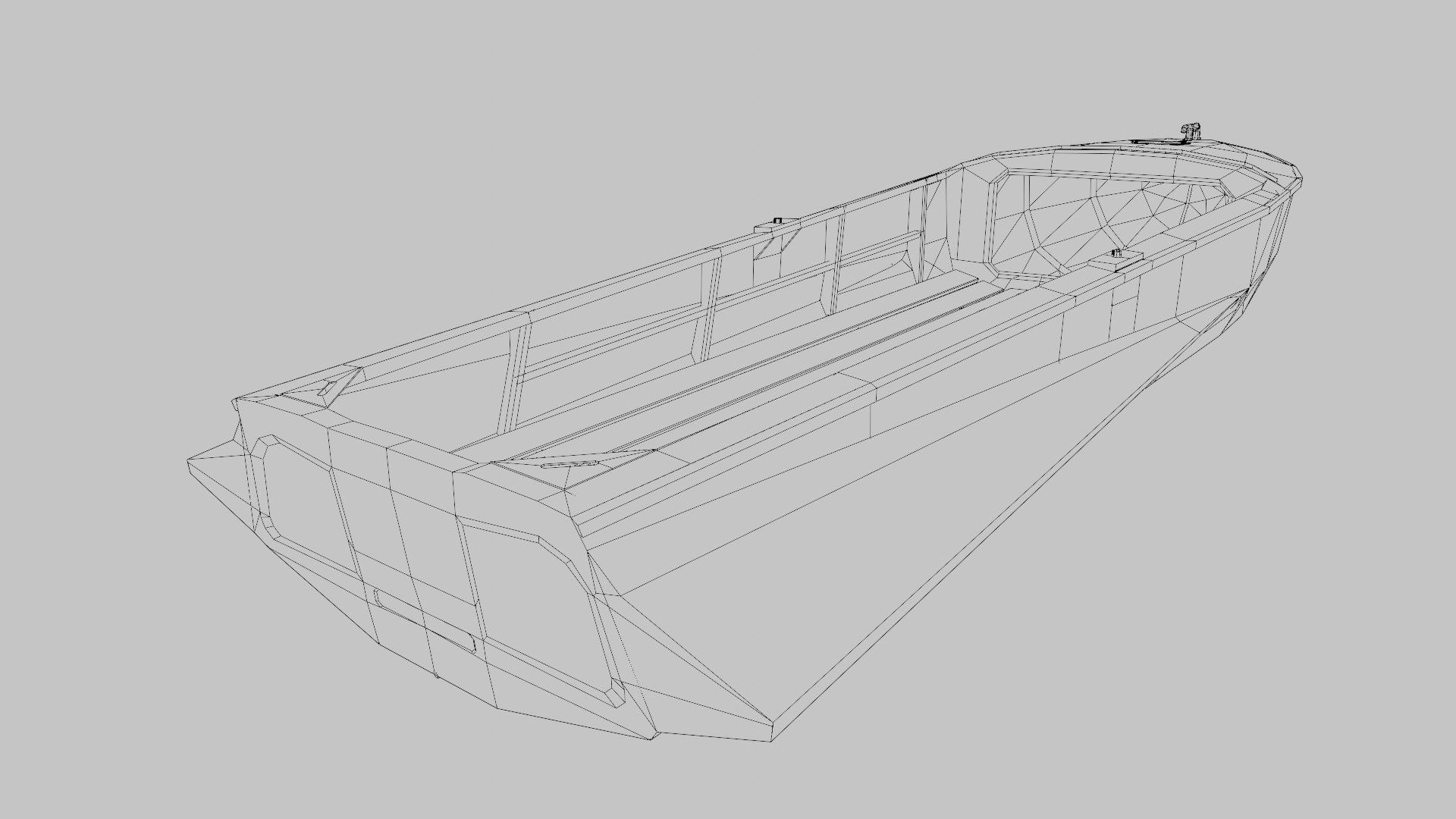 3D Five-Meter Motor Boat In Two Versions Model - TurboSquid 2200635
