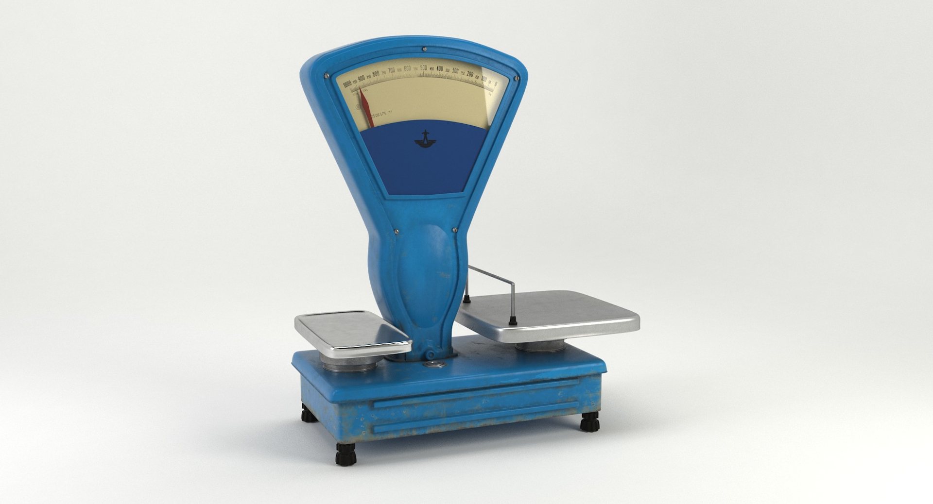 Vintage Scales Model - TurboSquid 1180103