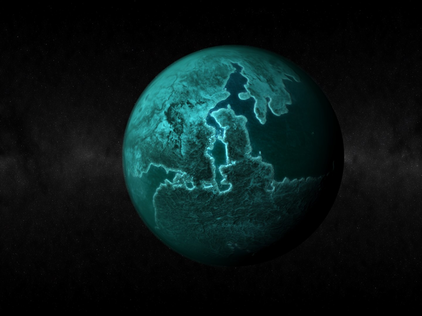 Planet 3d Max