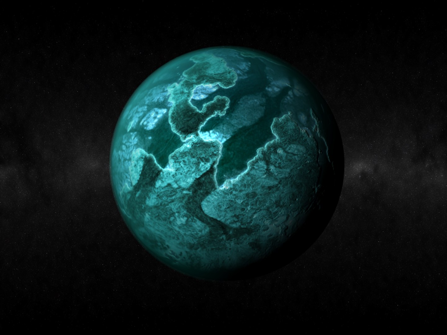 Planet 3d Max