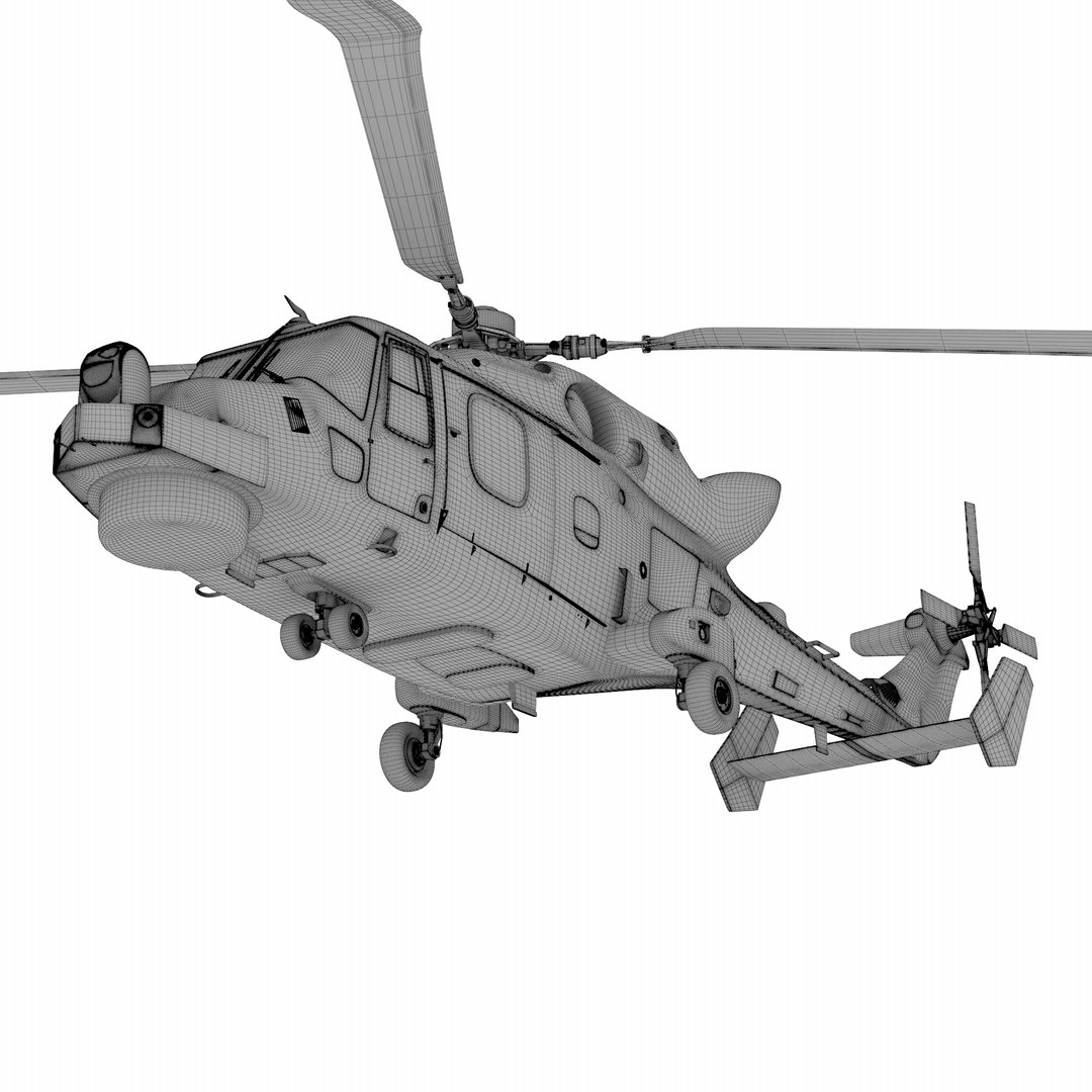 aw159 wildcat 3d model