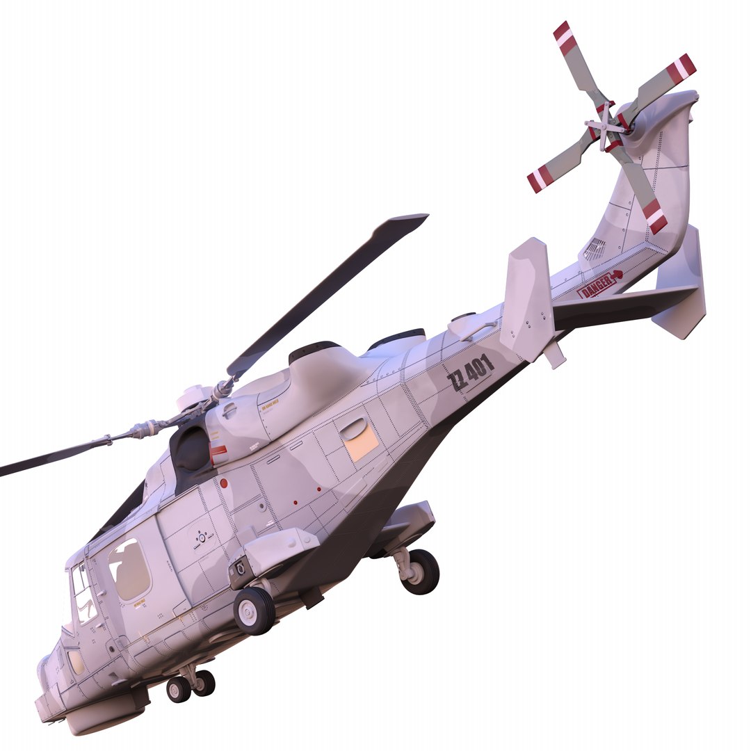 Aw159 Wildcat 3d Model