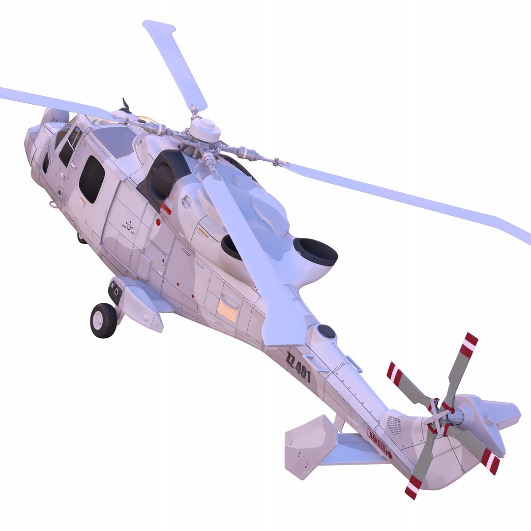 Aw159 Wildcat 3d Model