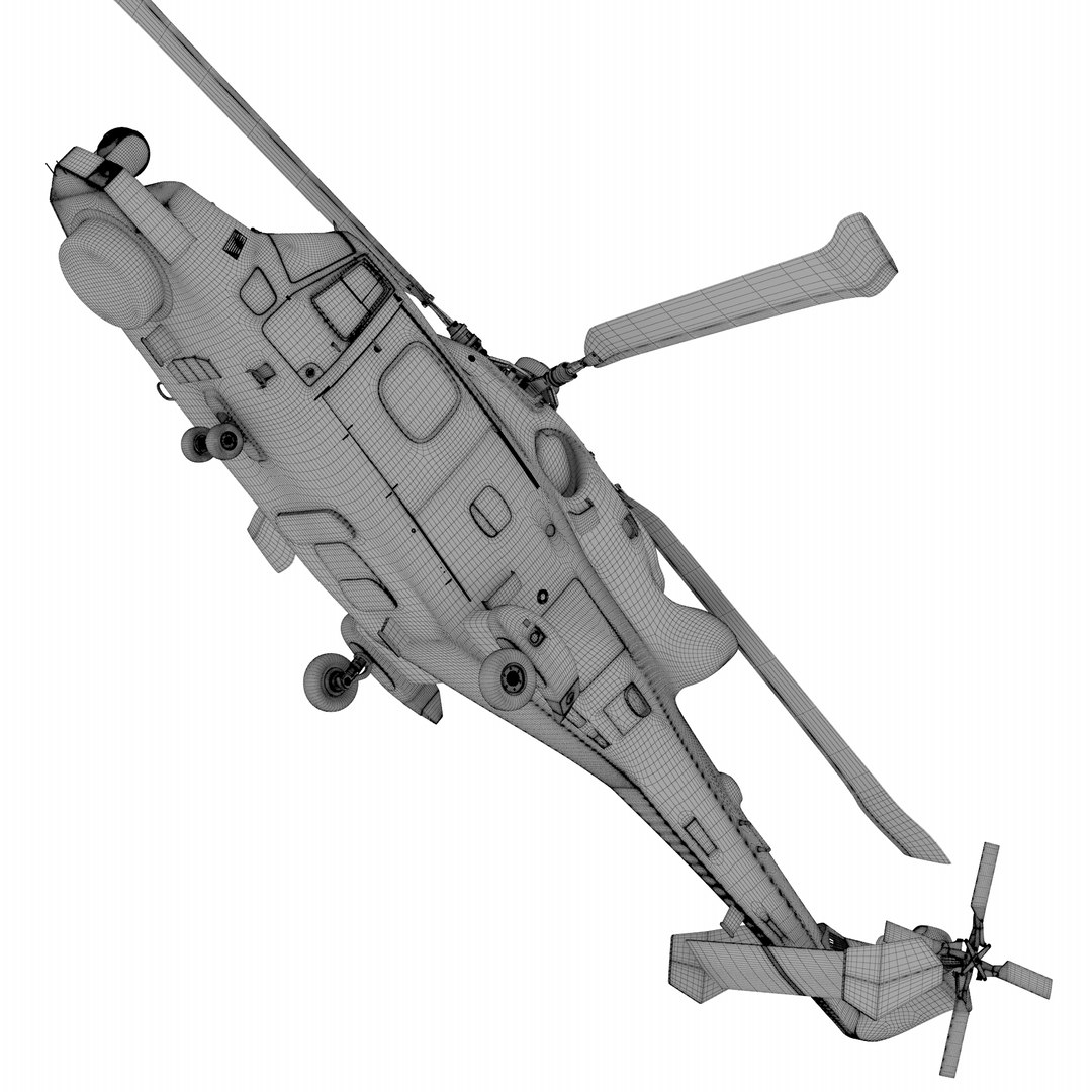 aw159 wildcat 3d model