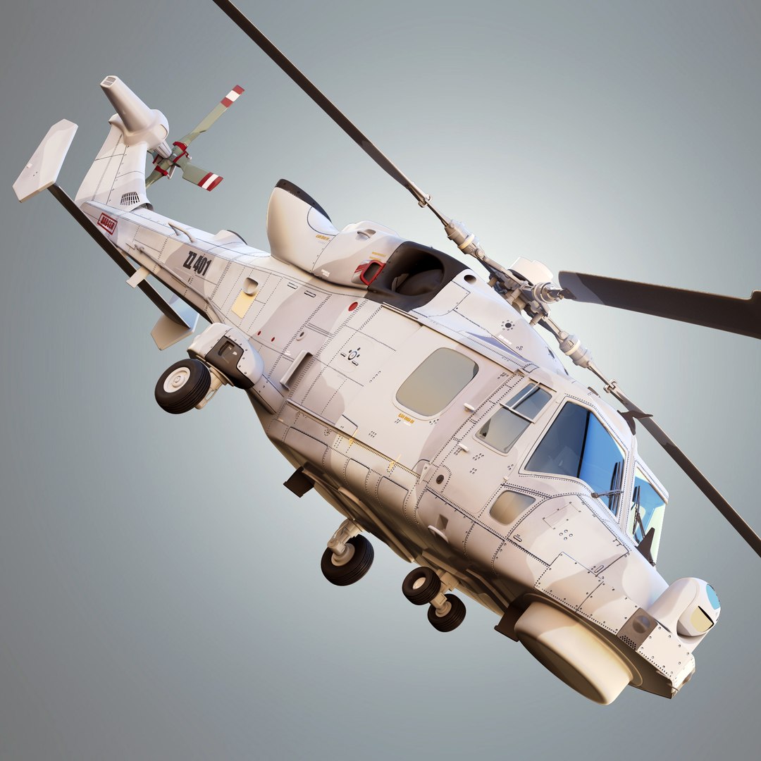 Aw159 Wildcat 3d Model