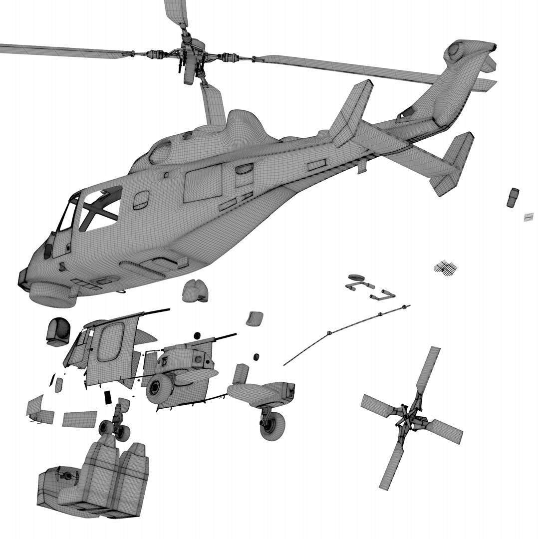 aw159 wildcat 3d model