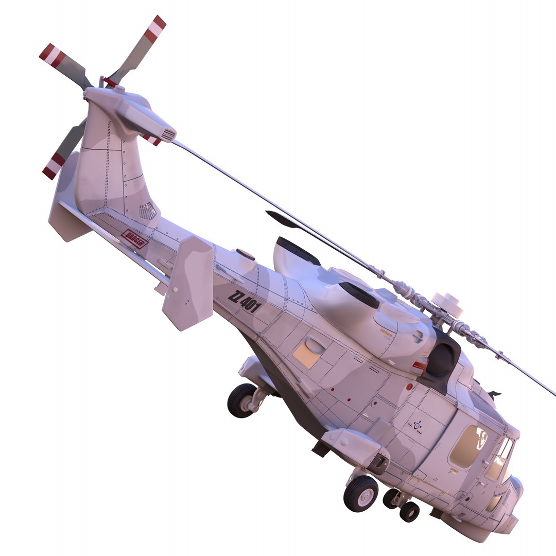Aw159 Wildcat 3d Model