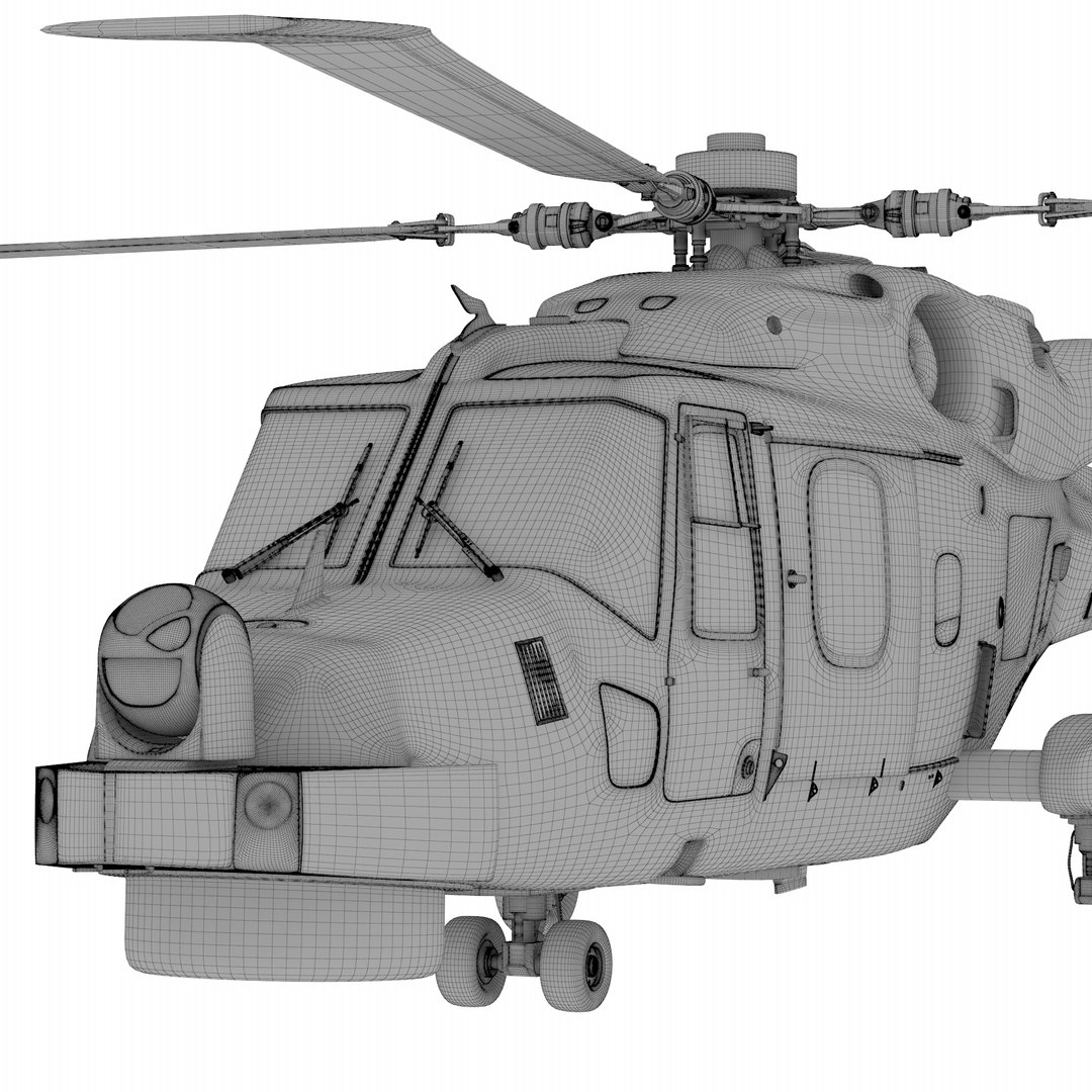 aw159 wildcat 3d model