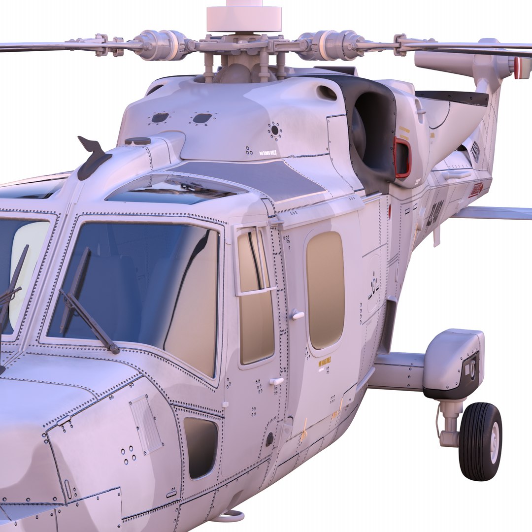 Aw159 Wildcat 3d Model