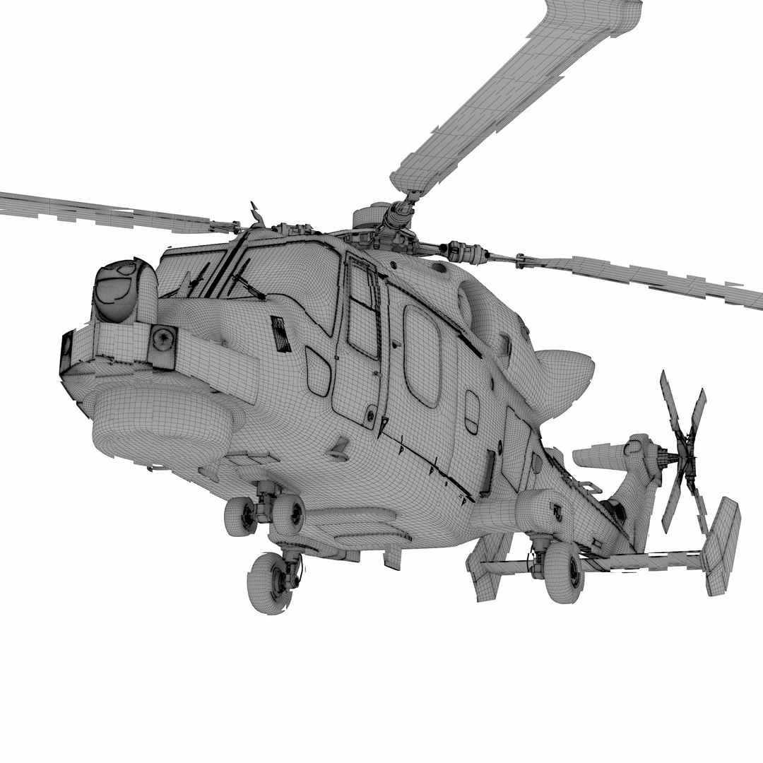 aw159 wildcat 3d model