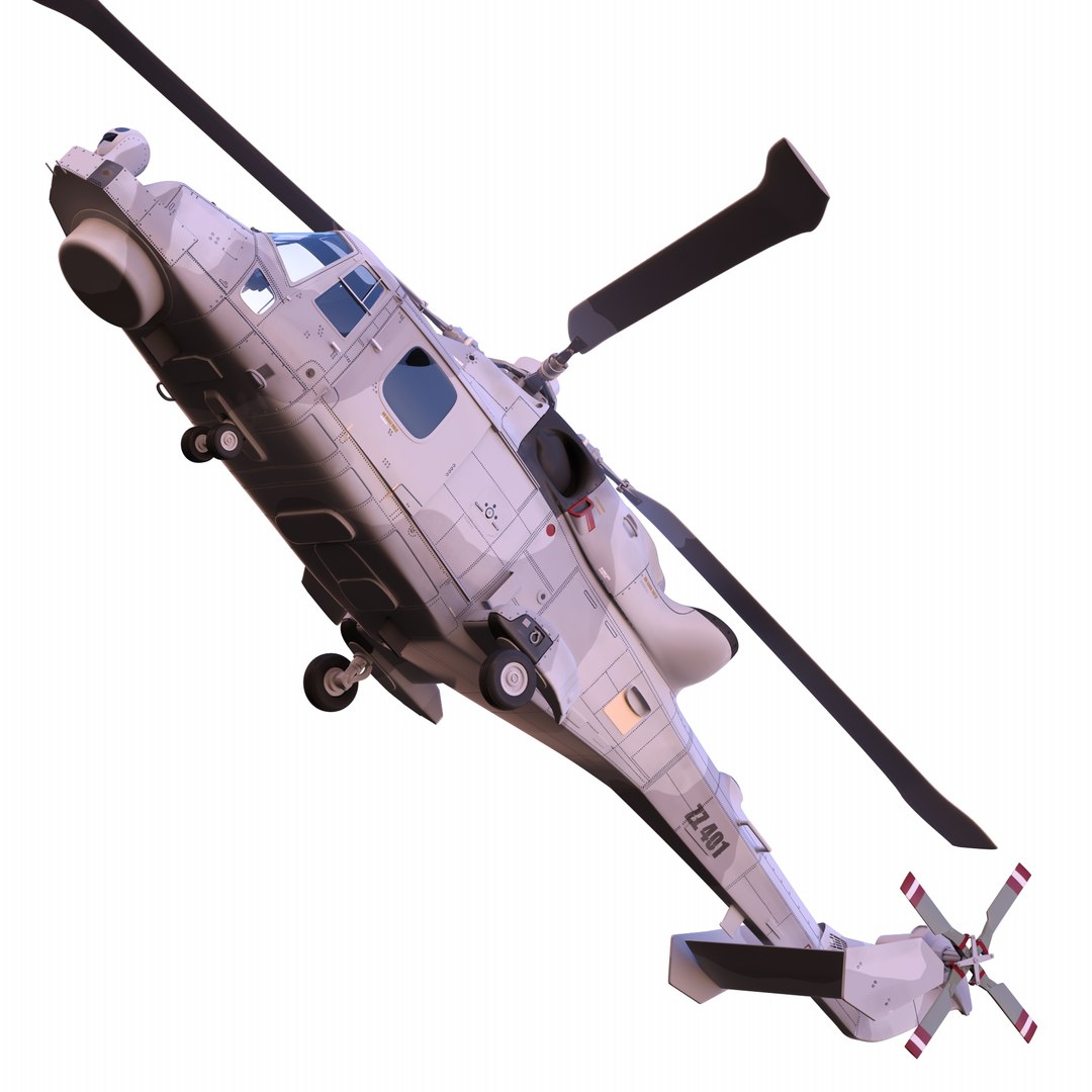 Aw159 Wildcat 3d Model