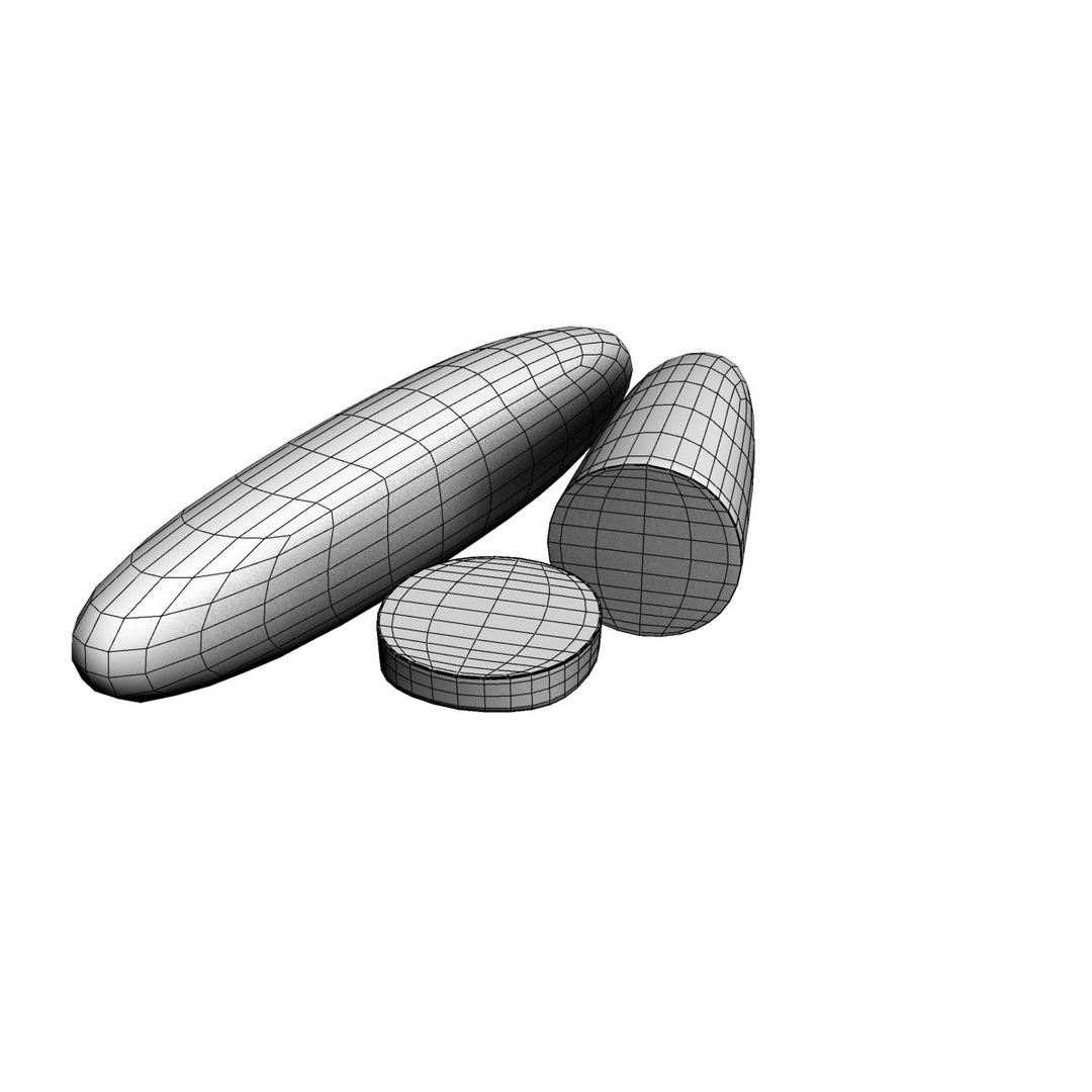 Cucumber 3D Model - TurboSquid 1658644