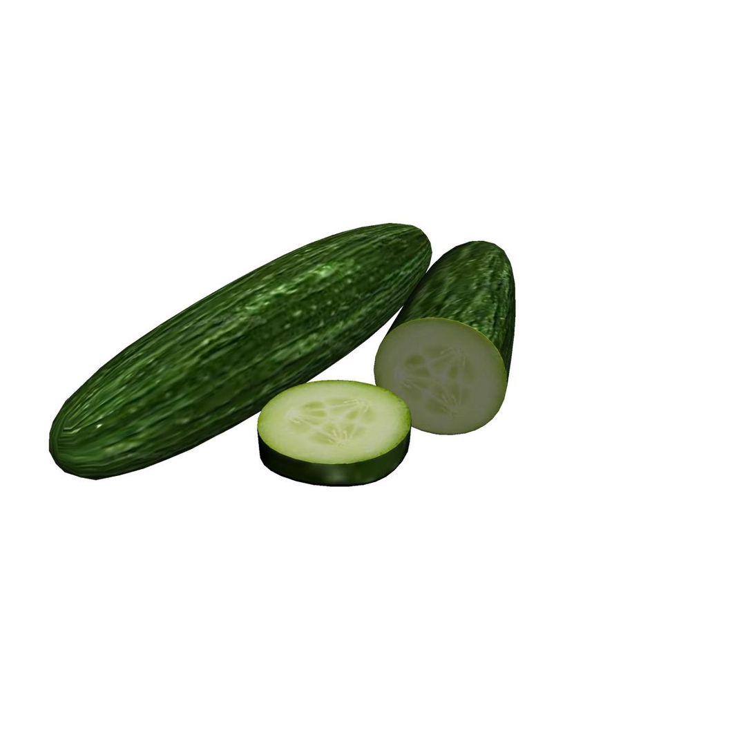 Cucumber 3D Model - TurboSquid 1658644