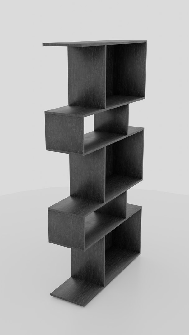 Bookcase 3D model - TurboSquid 1715008