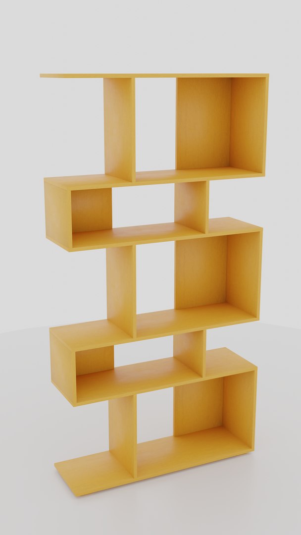 Bookcase 3D model - TurboSquid 1715008