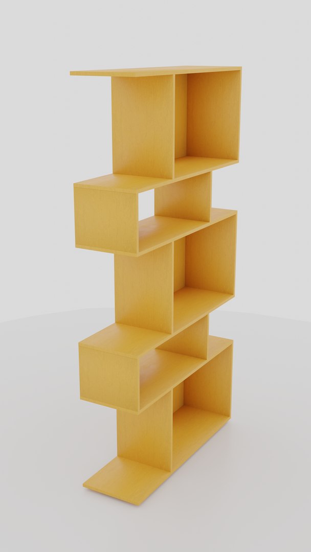 Bookcase 3D model - TurboSquid 1715008