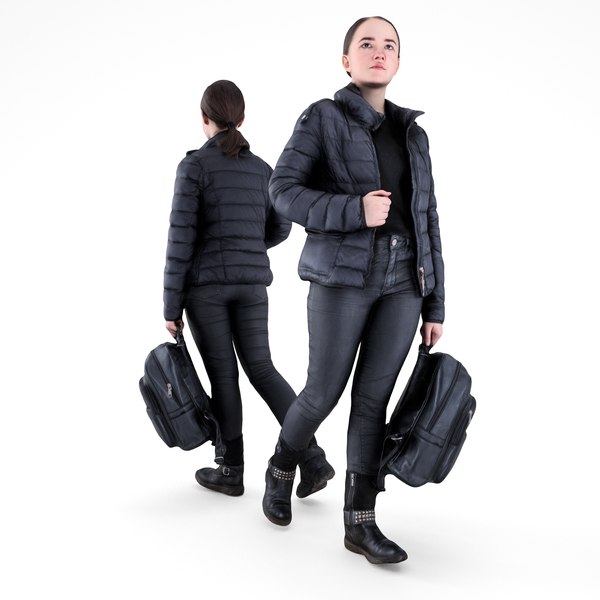 3D human young woman style model - TurboSquid 1471792