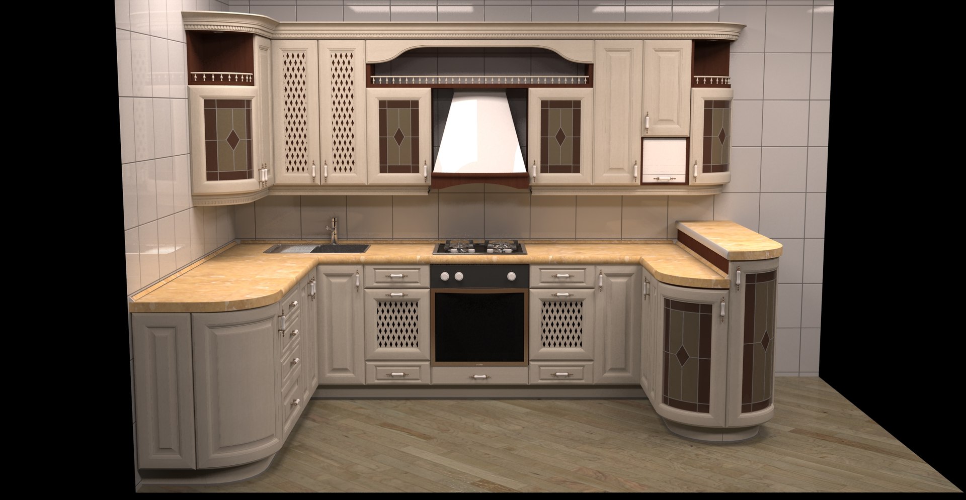 3ds Max Kitchen Classic