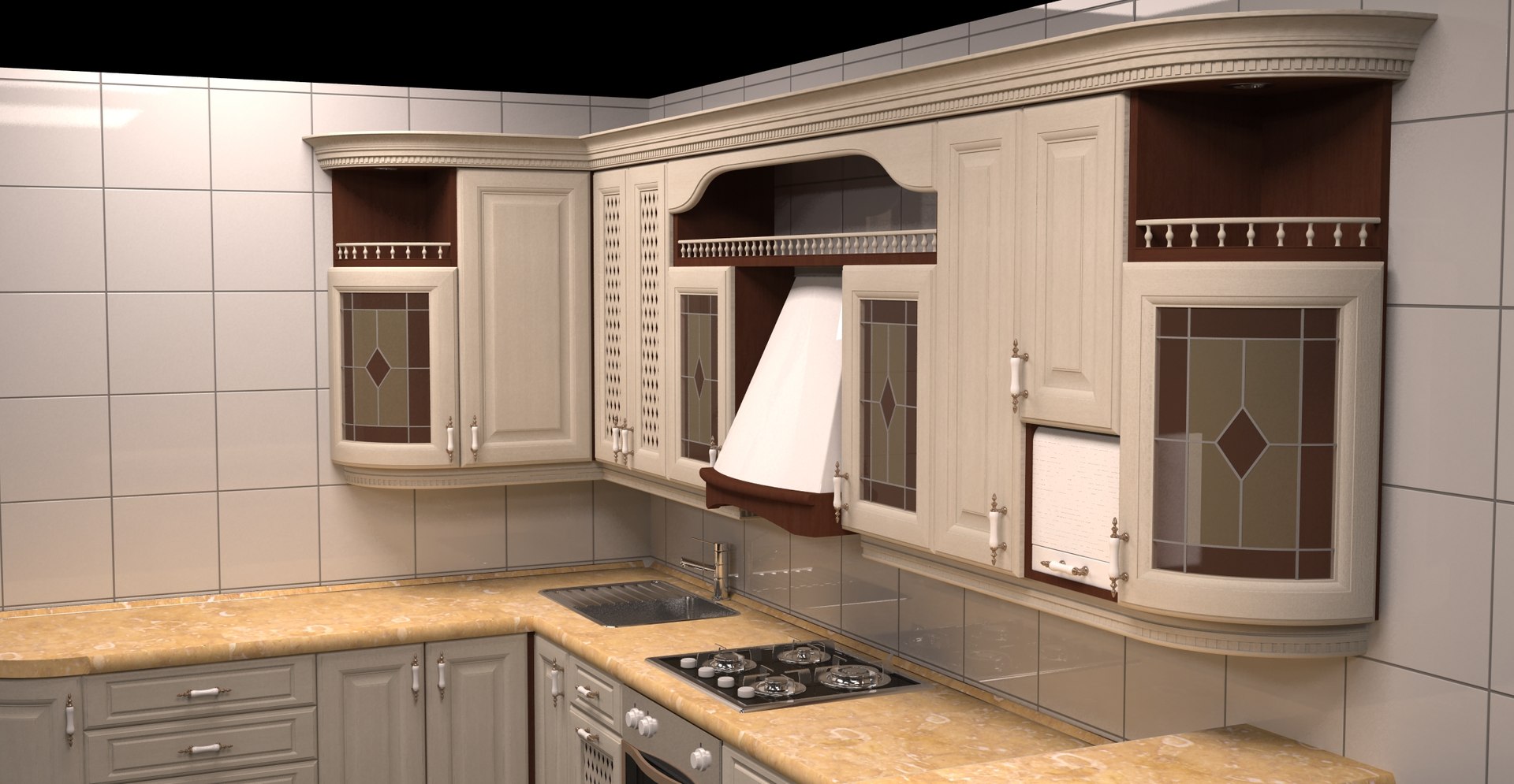 3ds Max Kitchen Classic
