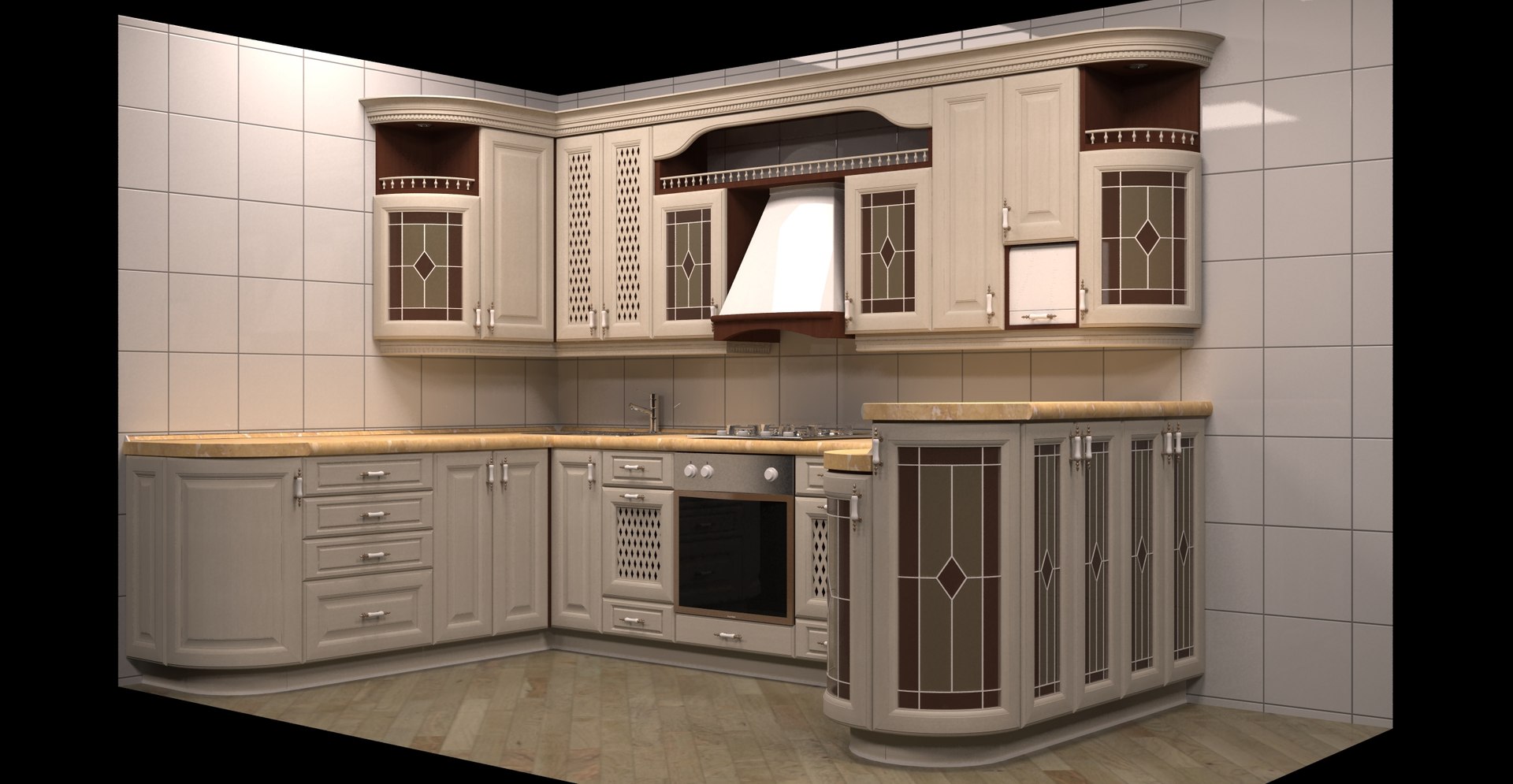 3ds Max Kitchen Classic