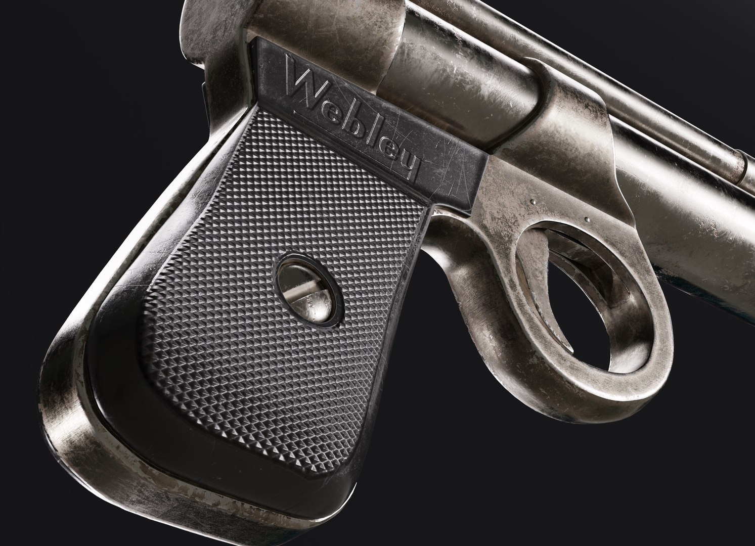 Webley Junior 177 Air Pistol 3D - TurboSquid 2396439