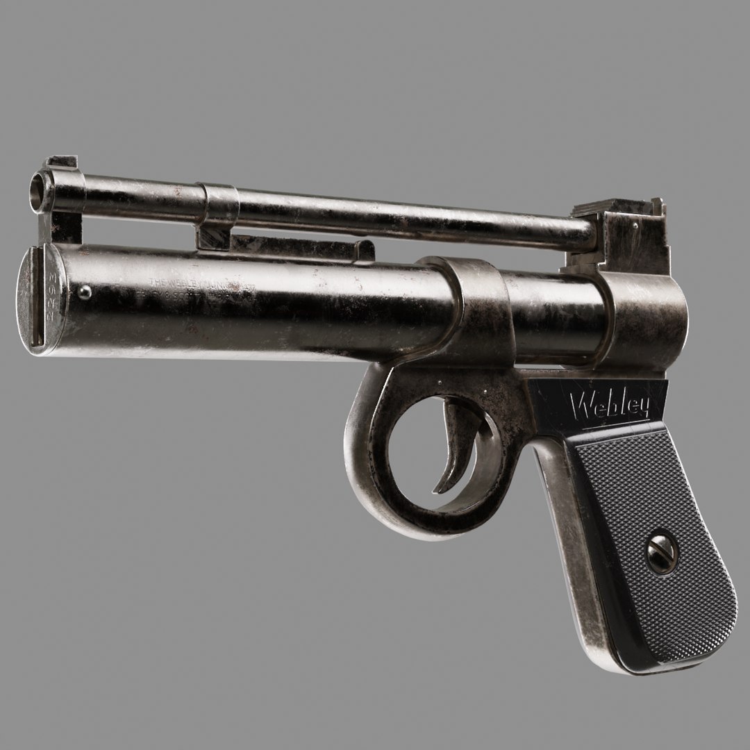Webley Junior 177 Air Pistol 3D - TurboSquid 2396439