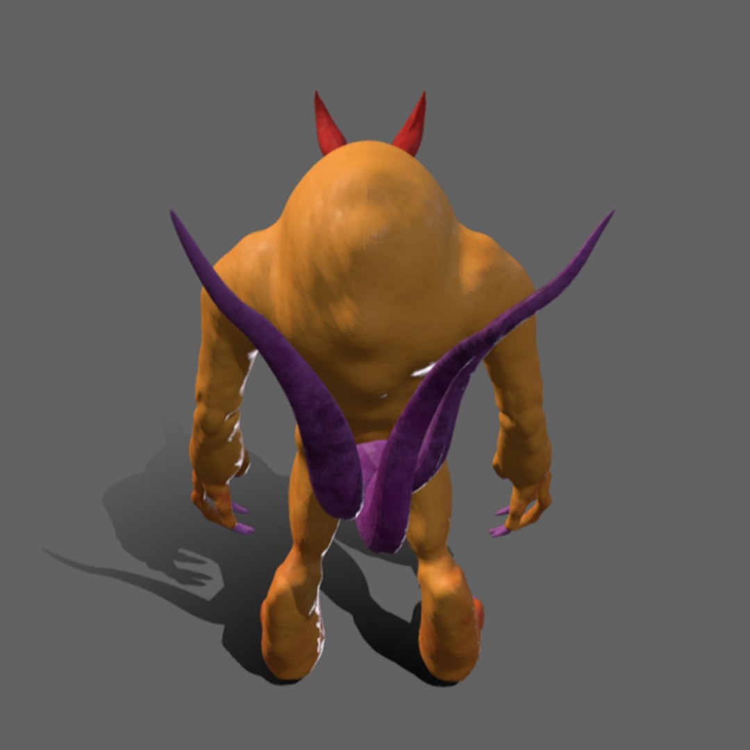 Monster Creatures Model - TurboSquid 1592310