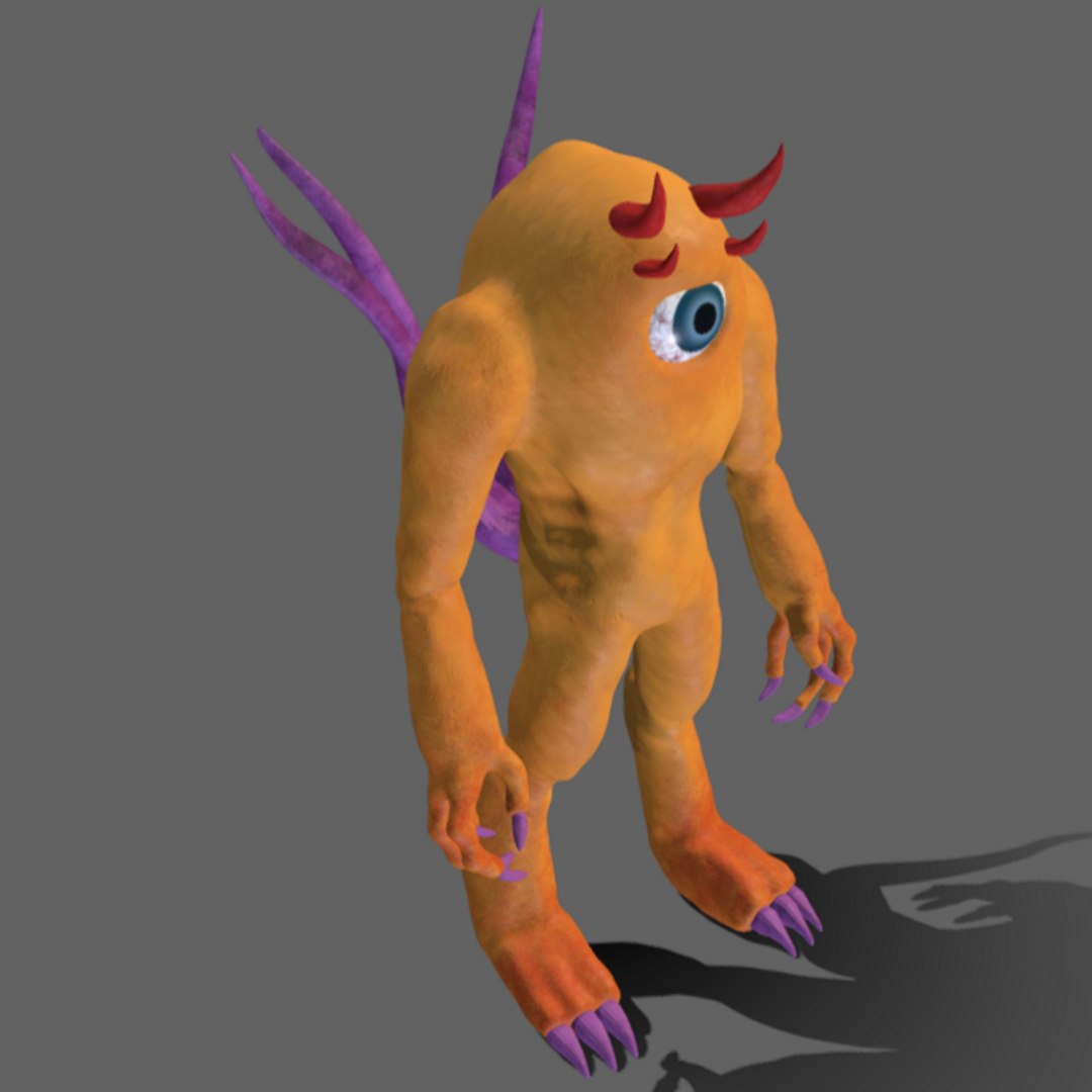 Monster Creatures Model - TurboSquid 1592310