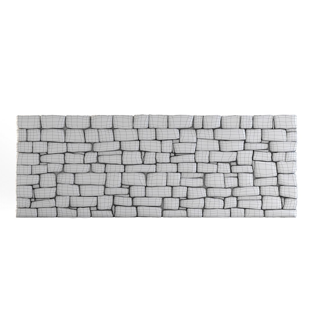 Forge Stone Wall 3D Model - TurboSquid 2230979