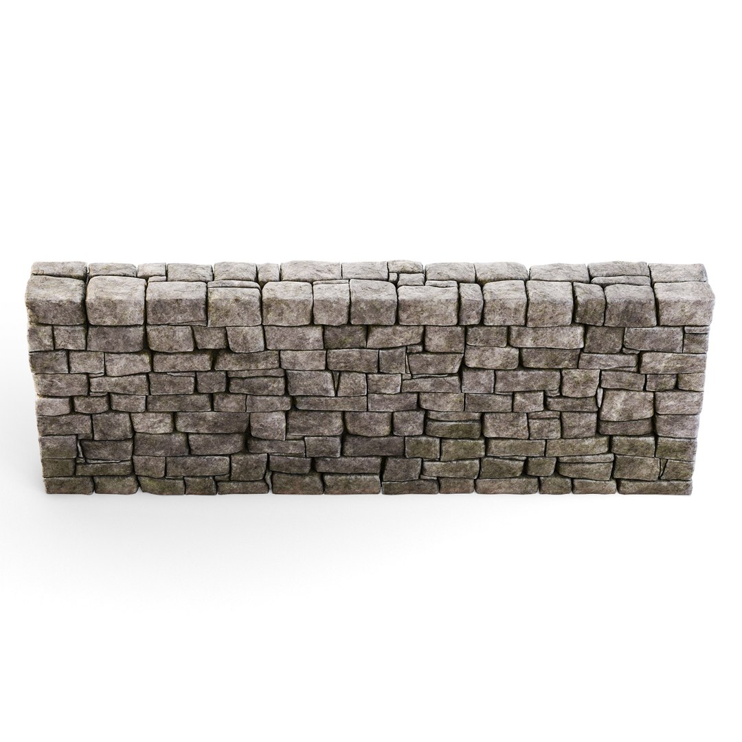 Forge Stone Wall 3D Model - TurboSquid 2230979