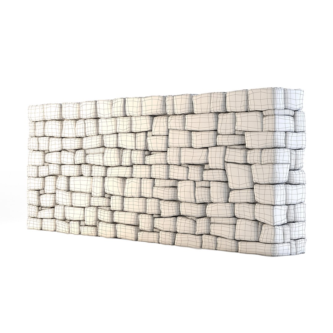 Forge Stone Wall 3D Model - TurboSquid 2230979