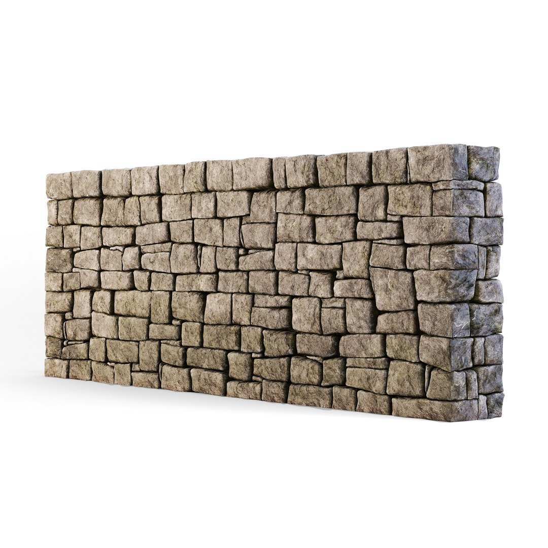 Forge Stone Wall 3D Model - TurboSquid 2230979