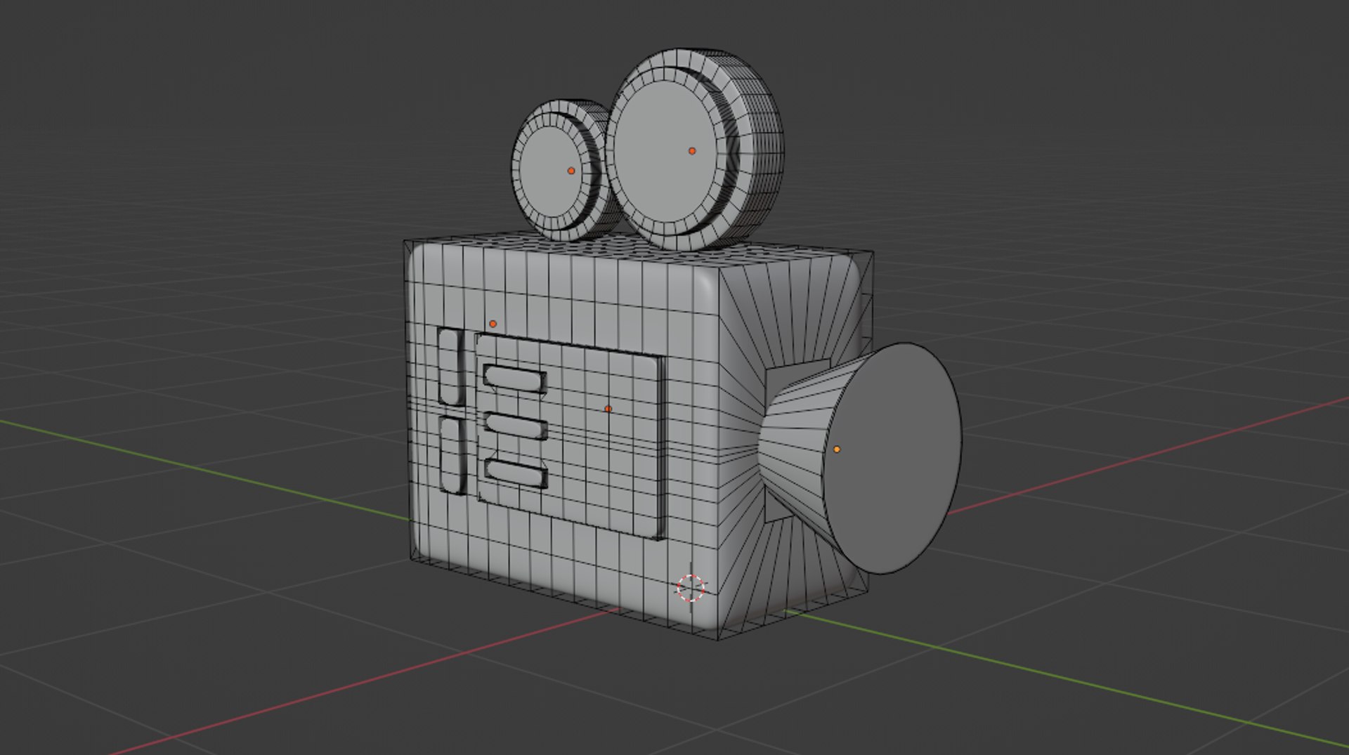 3D Camera Low-poly - TurboSquid 2183178