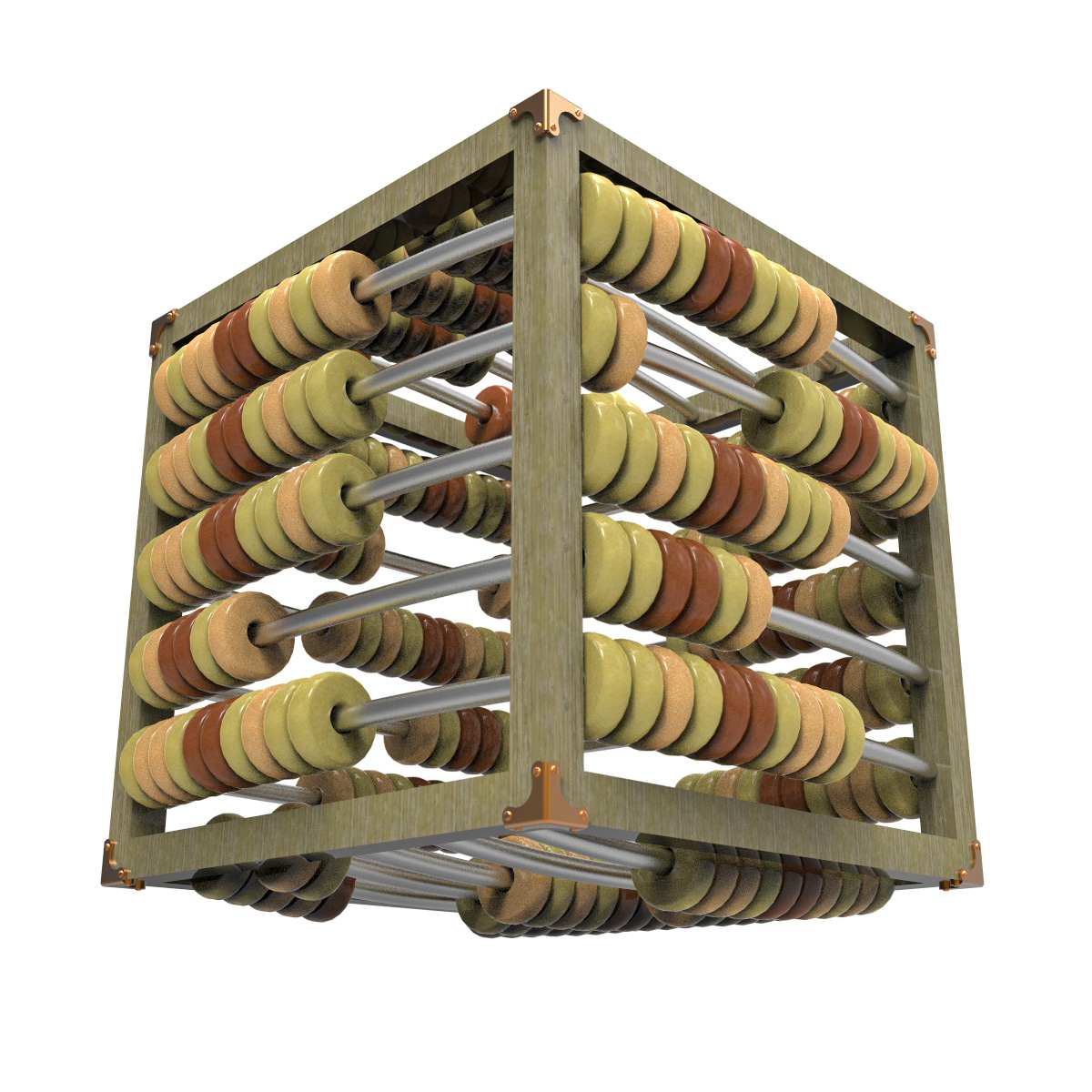 Free 3D cubic abacus - TurboSquid 1260109