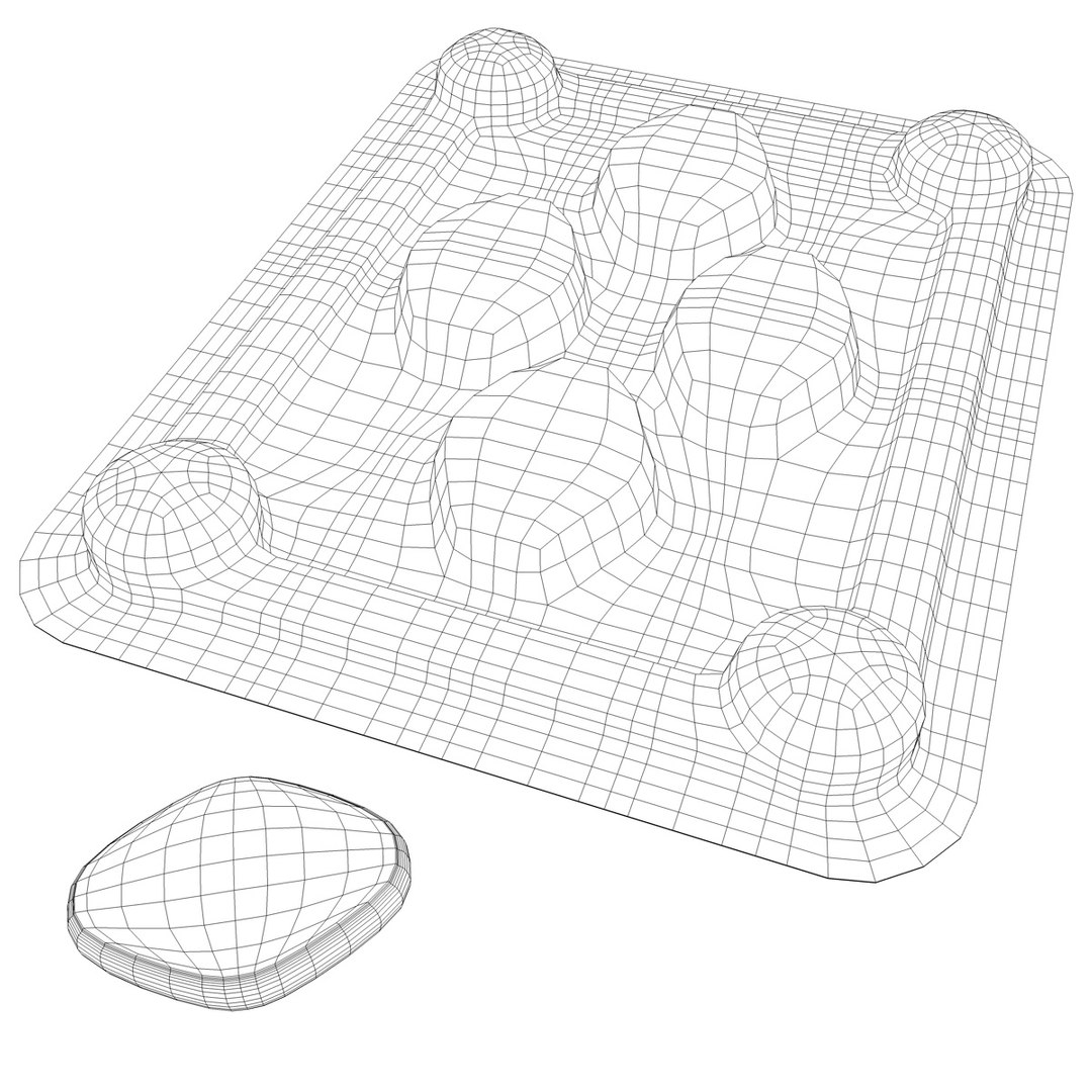 3d Blister Packaging Model