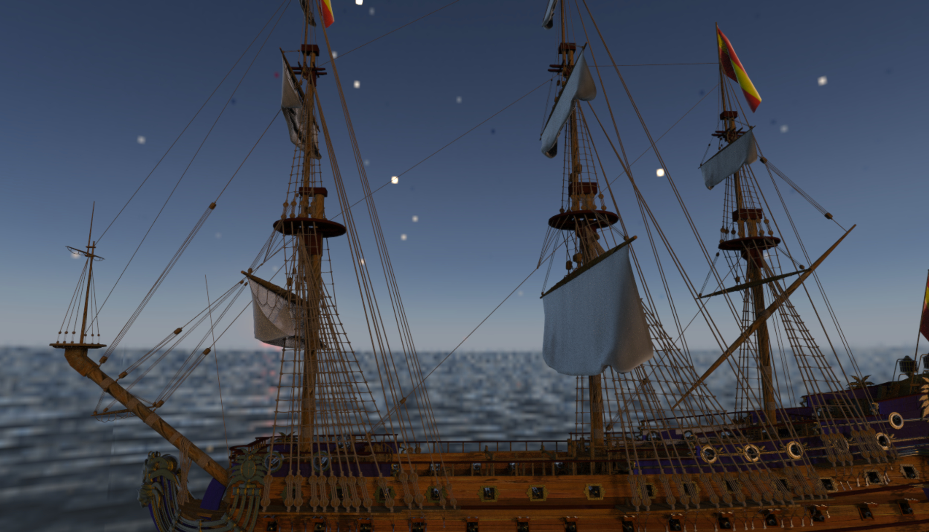 ship san felipe 3d model