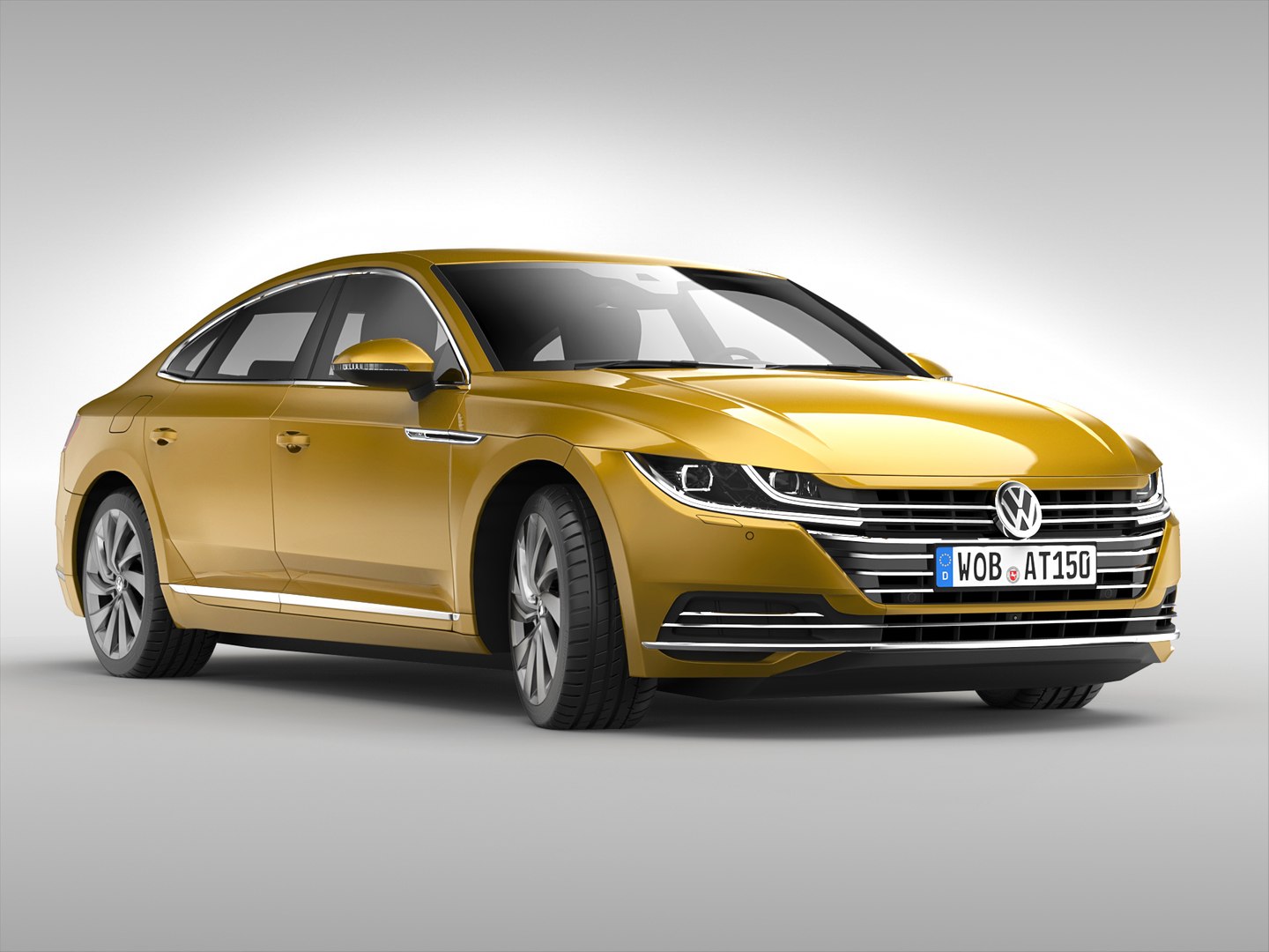 Volkswagen Car 3D Model - TurboSquid 1231988