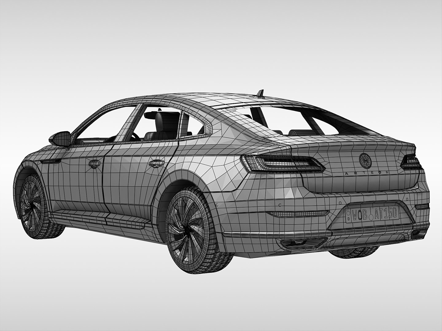 Volkswagen Car 3D Model - TurboSquid 1231988