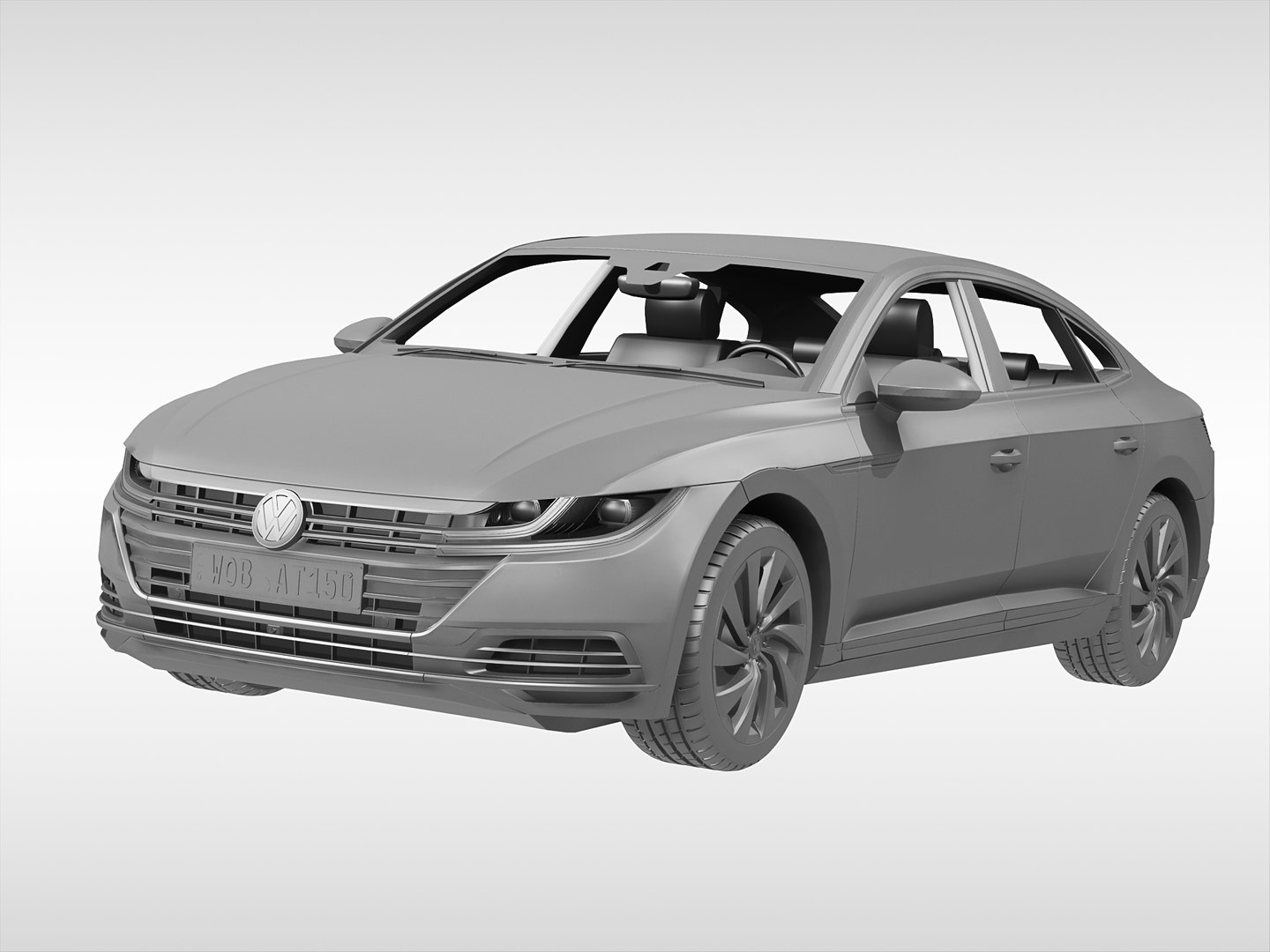 Volkswagen Car 3D Model - TurboSquid 1231988