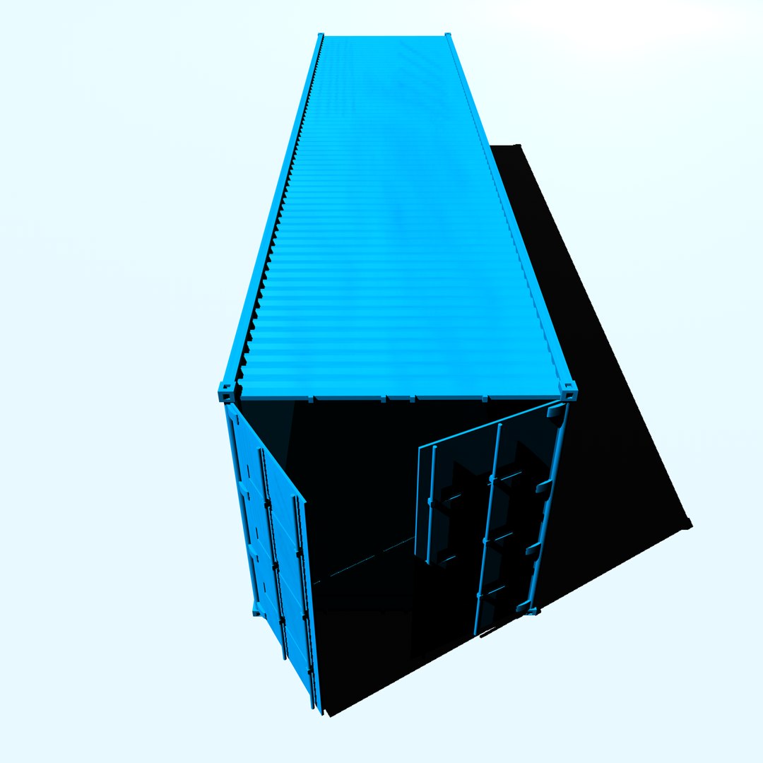 3d Iso Container