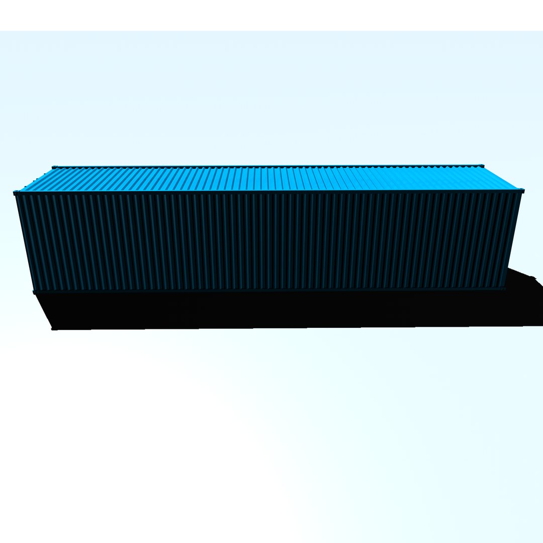 3d Iso Container
