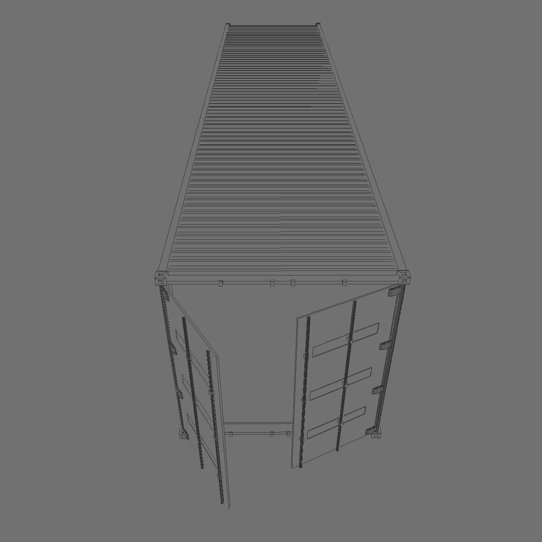 3d Iso Container