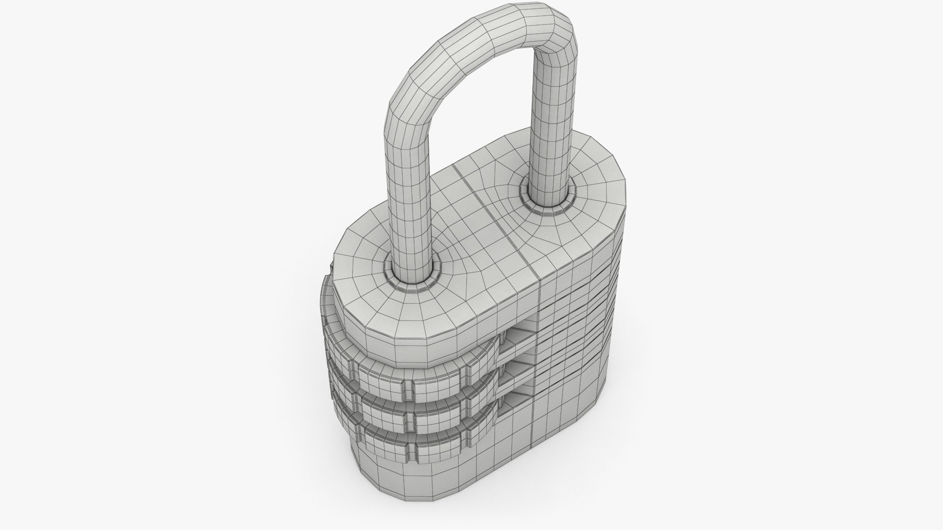 Lock 3D Model - TurboSquid 1709260