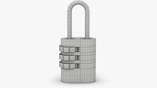 Lock 3D model - TurboSquid 1709260