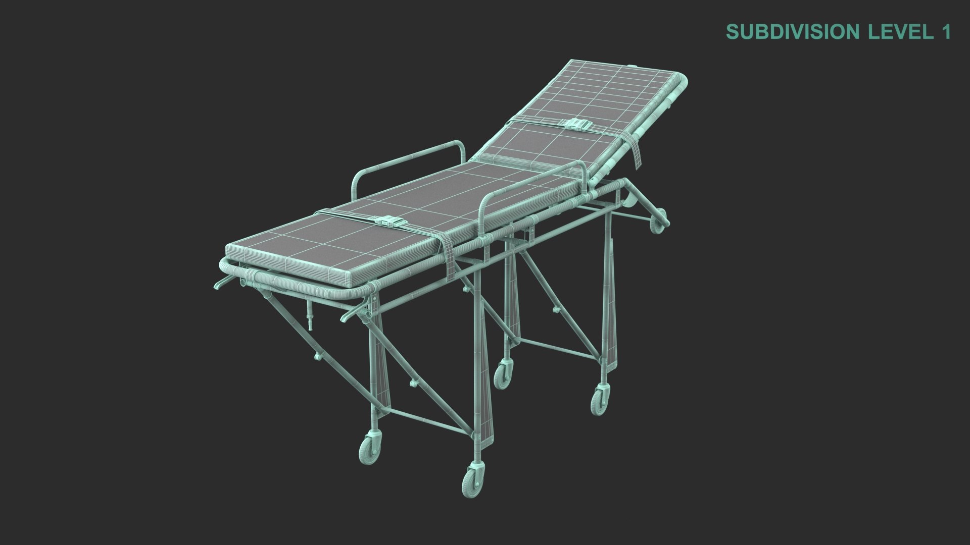 Stretcher 3D - TurboSquid 1965421