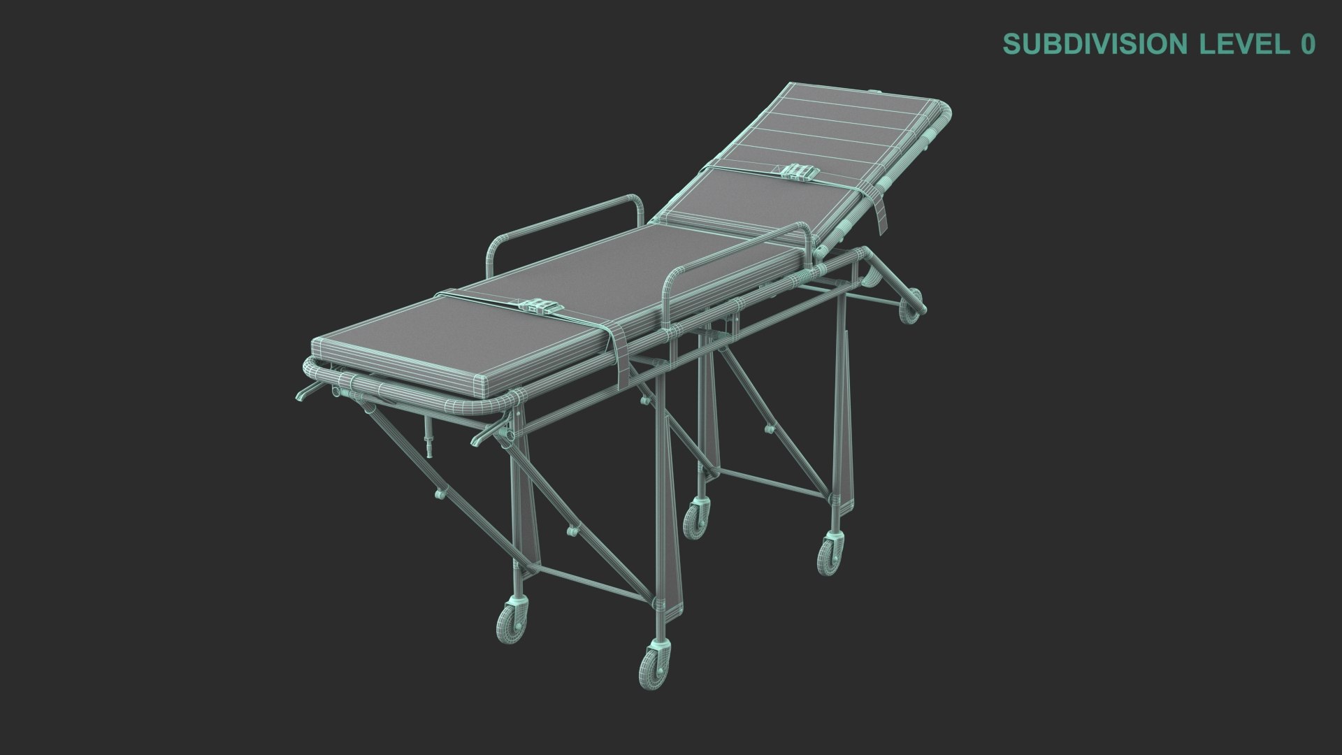 Stretcher 3D - TurboSquid 1965421