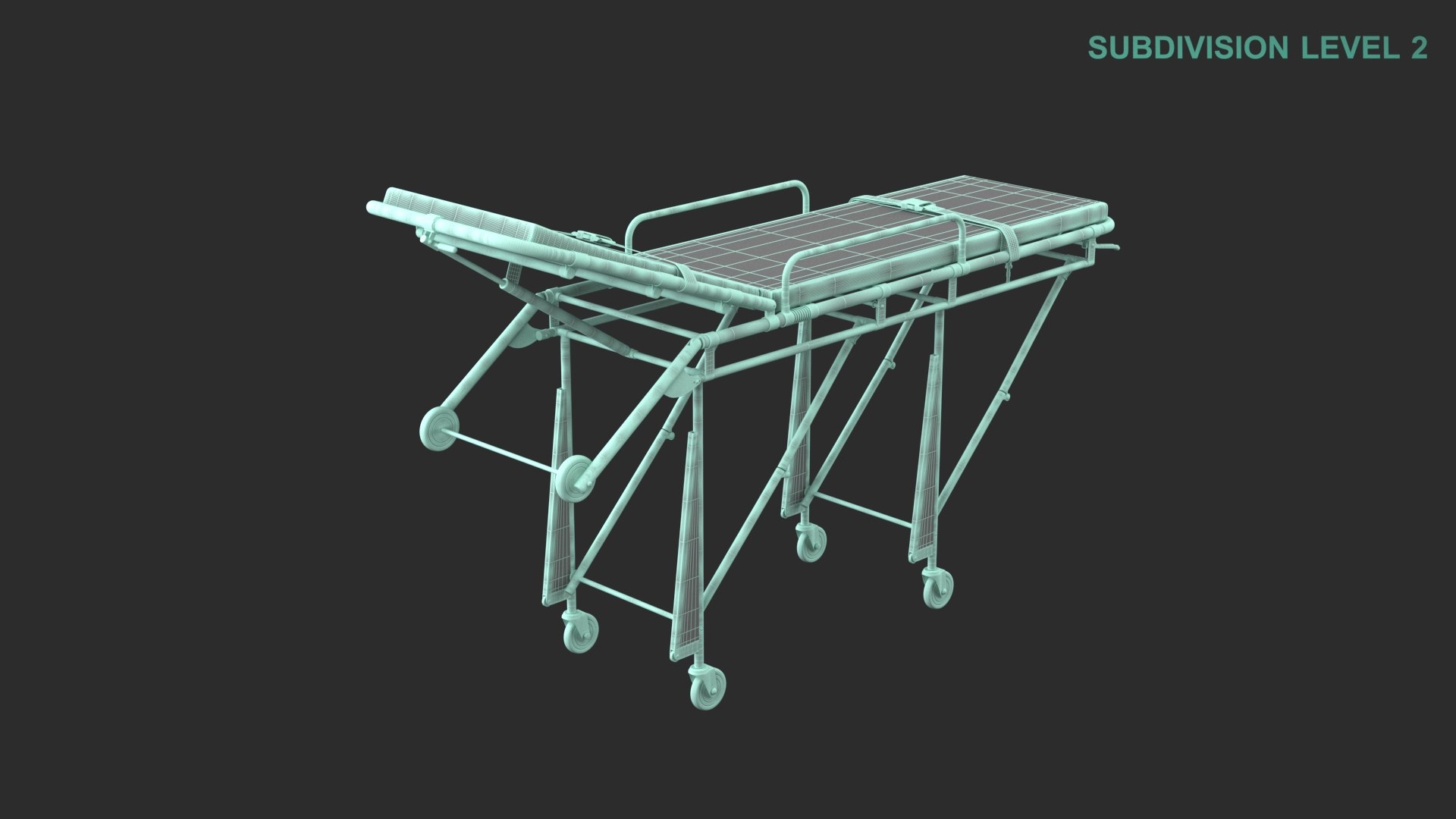 Stretcher 3D - TurboSquid 1965421